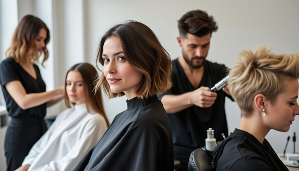 La coupe courte effilée : le must-have de 2025